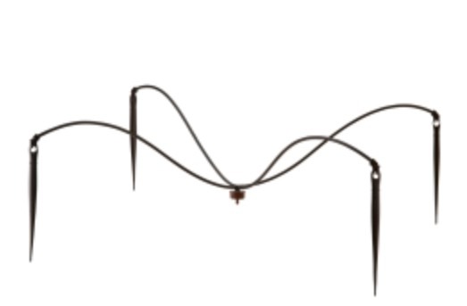 Aquagation AquaDrip 4-Way Flat Assembly - No Drain - Conic + Barb ...