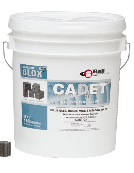 Bell Labs CAD3ET Vitamin D3 Rodenticide BLOX