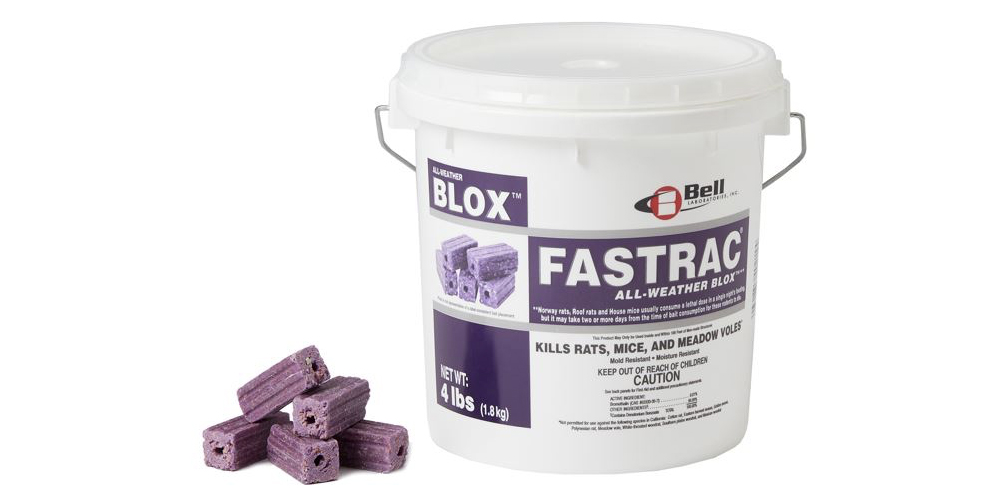 Bell Labs Fastrac Bromethalin Rodenticide Knockdown Bait