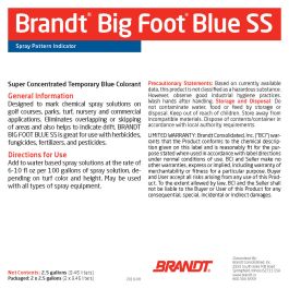 Brandt Bigfoot Super Strength Spray Pattern Dye Additive