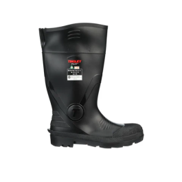 Pilot Safety Toe Puncture-Resistant Knee Boot - Black