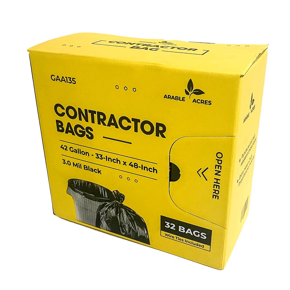 Contractor Bags & Trash Can Liners