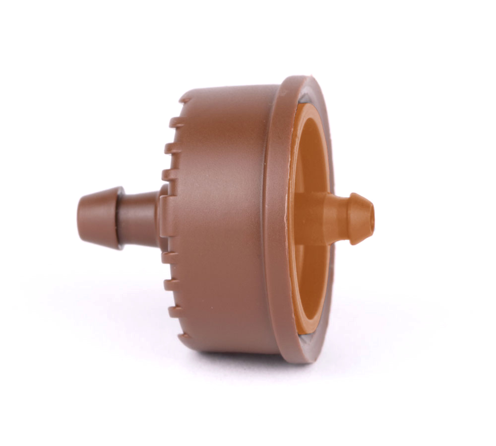Aquagation AquaDrip Drip Irrigation Stake Emitters- No Drain Brown/Gra