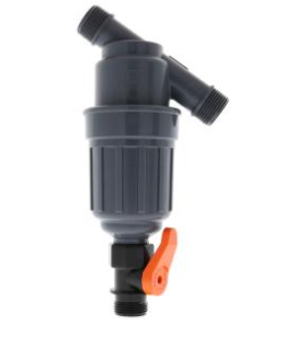 Manual Plastic Filter - Molded Stainless Steel Screen - Ball Valve - 3/ ...