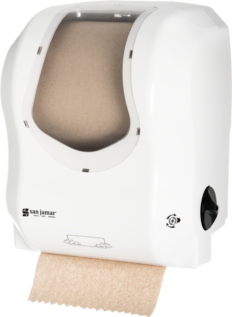 San Jamar Mechanical Hands Free Towel Dispensers