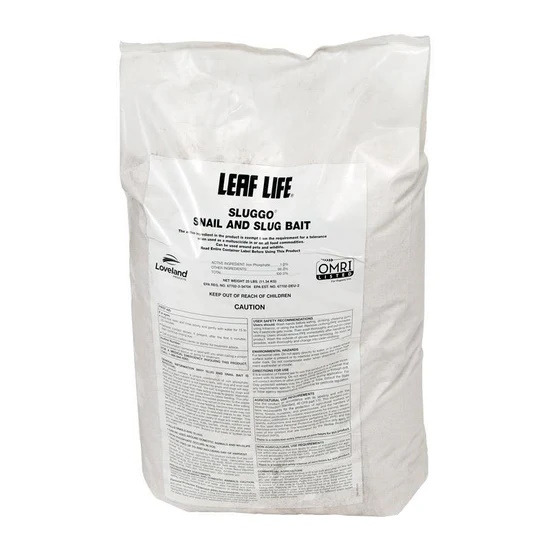 Leaf Life Sluggo Slug & Snail Bait - OMRI Certified - Iron Phosphate 1%