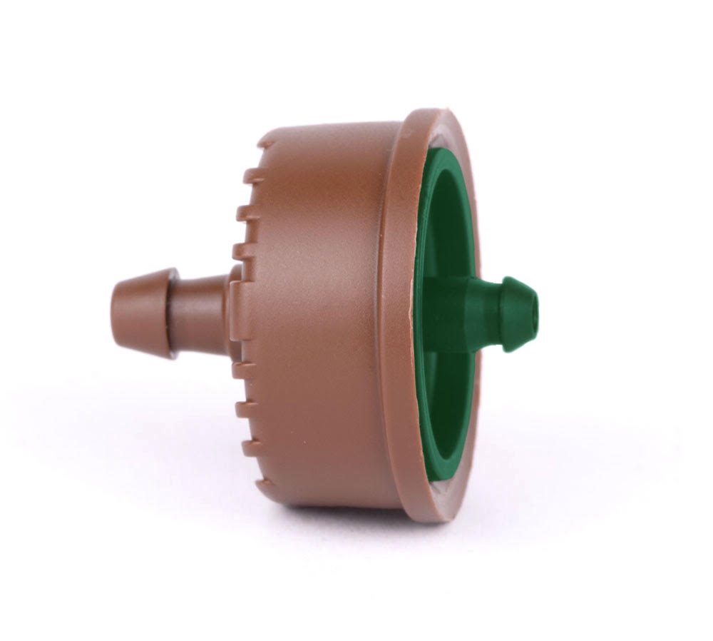Aquagation AquaDrip Drip Irrigation Stake Emitters- No Drain Brown/Gra