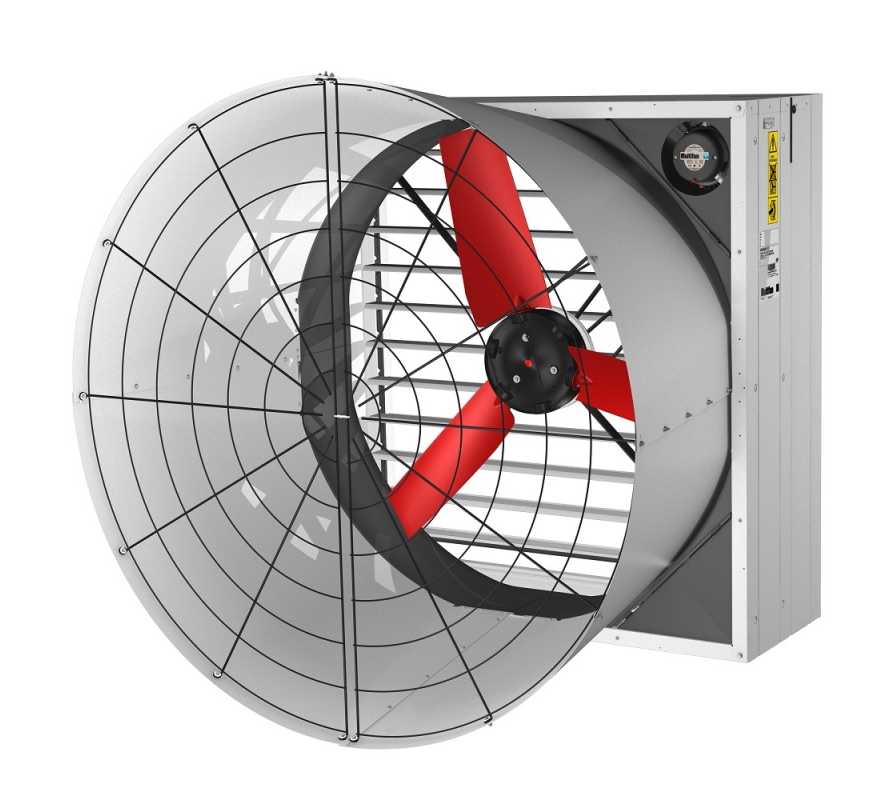 Vostermans Multifan Cone FanLine Alum Shutters - Galvanized